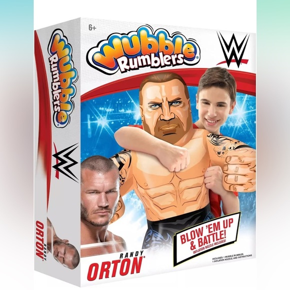 WWE | Toys | New Wubble Rumblers Randy Orton Inflatable 1 Inflation ...
